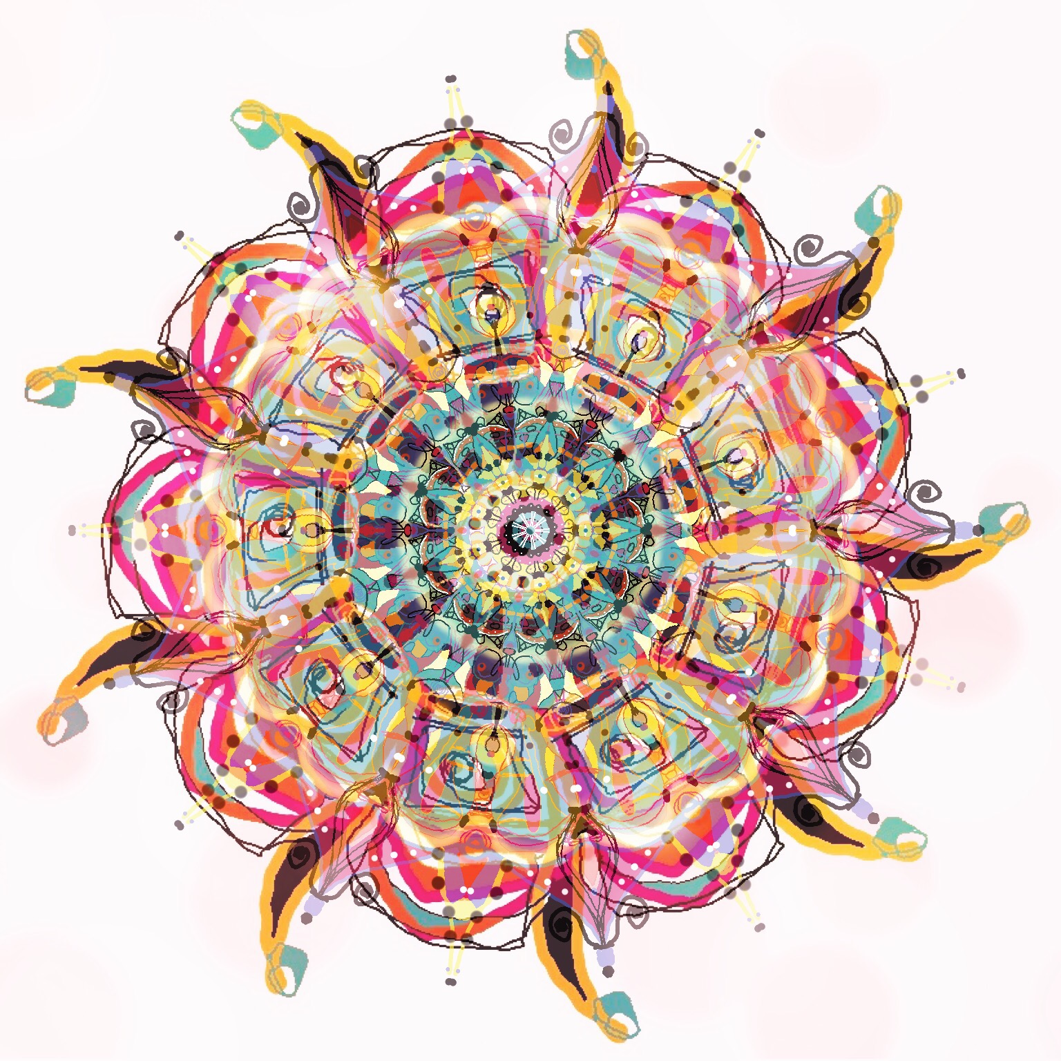 My beautiful disjointed world | StudioSuzesque: Works on So Many Levels